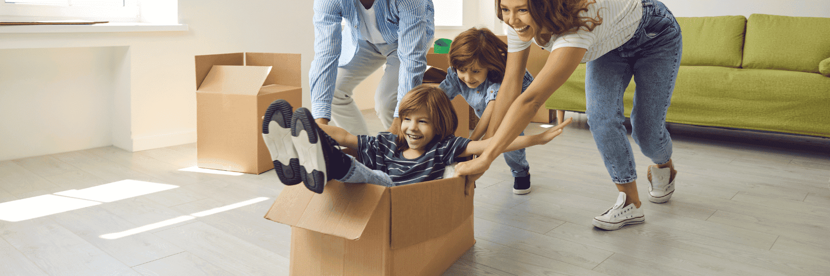 Moving house with children : tips for a smooth transition